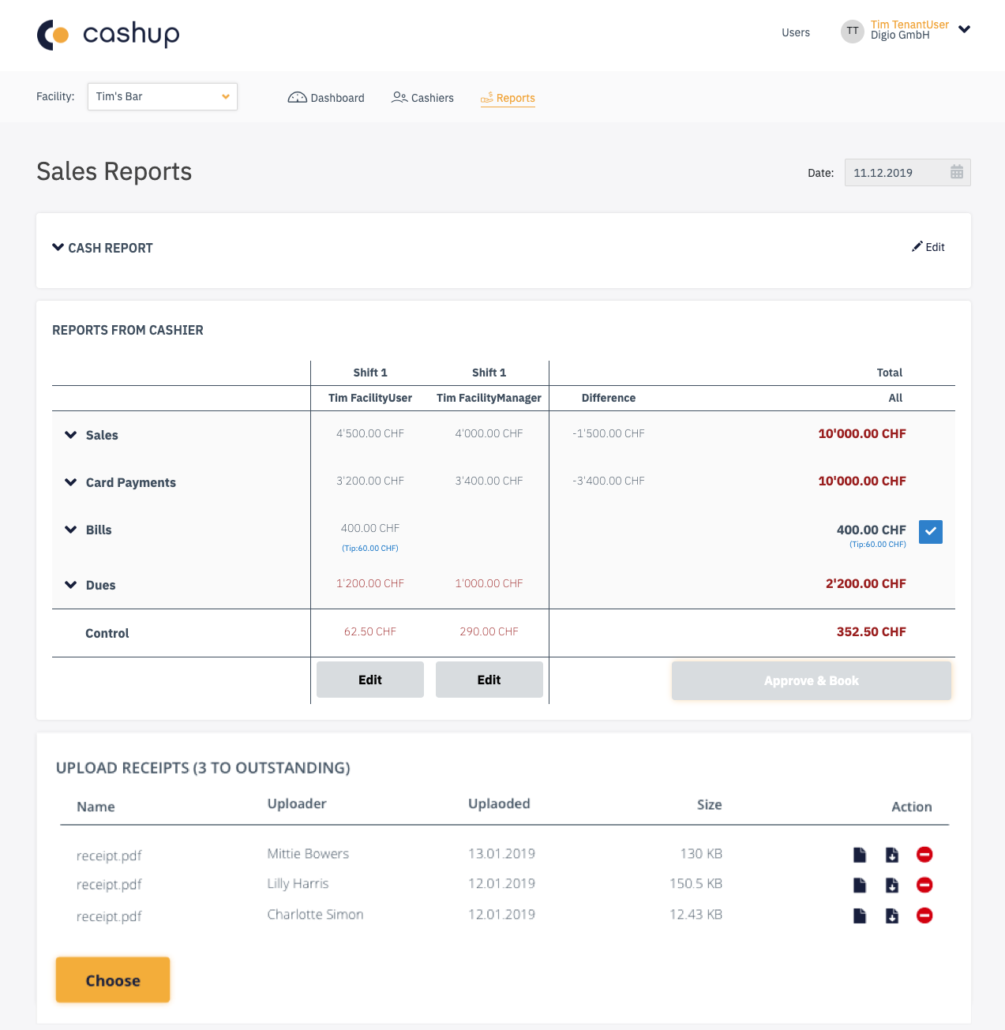 cashup - Run my Accounts AG - Online-Buchhaltungs-Service